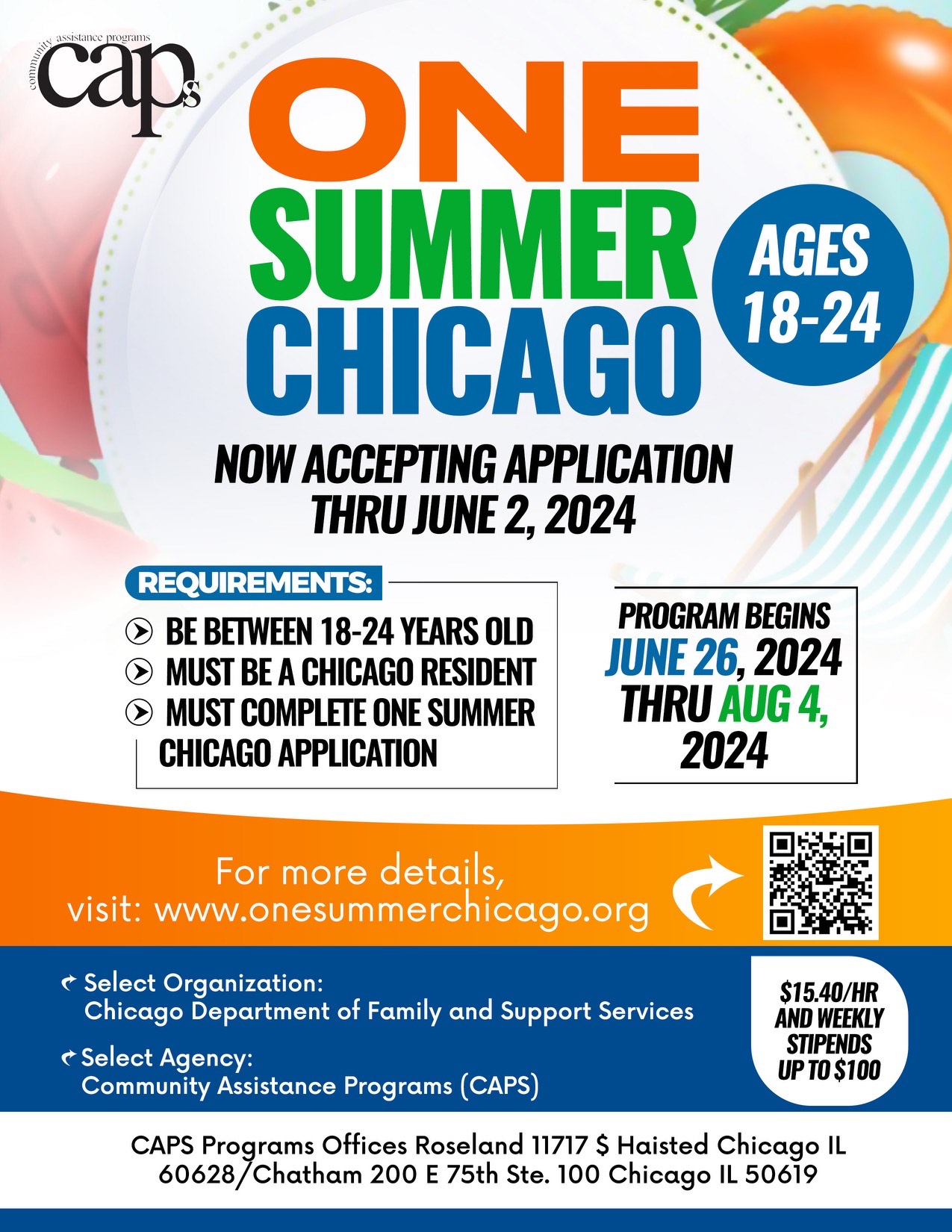 CAPS – CREATING A STRONG COMMUNITY WORKFORCE